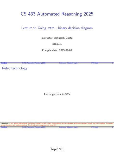 Lec 09 Bdd Pdf Theoretical Computer Science Mathematical Logic