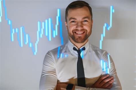 Premium Photo Stock Market Trader Working Investment Charts Graphs