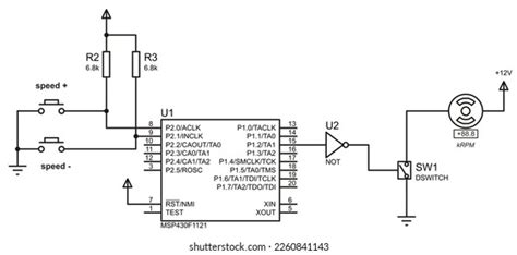 Schematic Diagram Electronic Device Drawing Electrical Stock Illustration 2260841143 Shutterstock