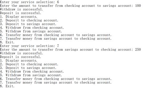 Develop A C Program To Implement Online Banking Chegg