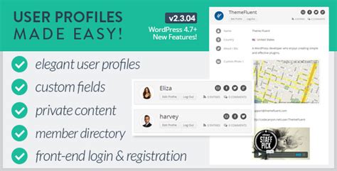 User Profiles Made Easy V2 3 04 WordPress Plugin Premium Scripts
