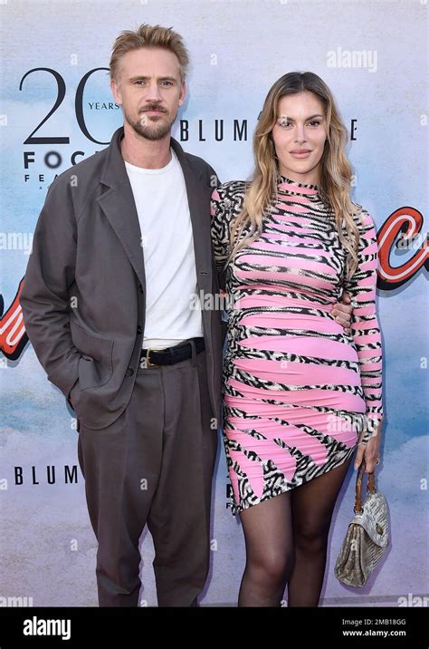 Boyd Holbrook And Tatiana Pajkovic Arrive At The Premiere Of Vengeance