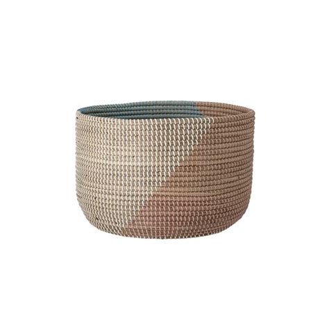 Bloomingville Mand Van Zeegras Ø38xh25cm — Multi Colour — Kindercompagnie