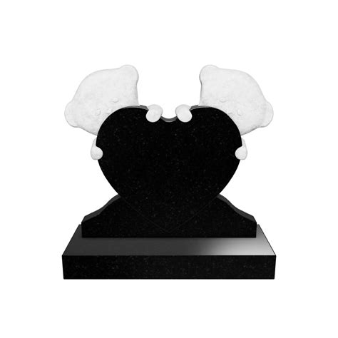 Legsteinn Birnir Svart Granít Granít Verk