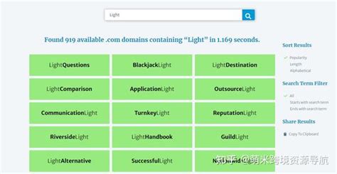 好用的域名生成器 知乎