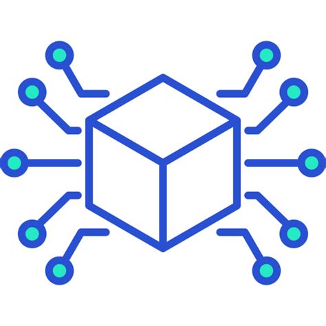 Blockchain Generic Color Lineal Color Icon