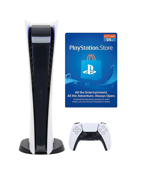 Playstation Sony 5 Digital Console With 25 Psn Card Macys