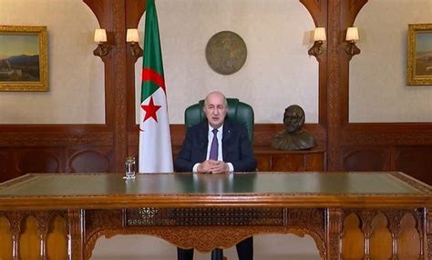 2023 الرئيس تبون يهنئ الشعب الجزائري بمناسبة السنة الجديدة