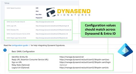 Configuring Sso Using Saml And Entra Id Dynasend