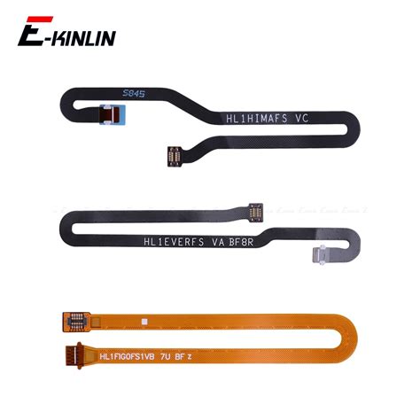 Touch Id Fingerprint Connector Scanner Sensor Home Return Key Menu Button Flex For Huawei Mate