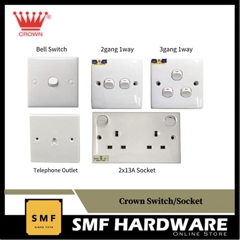 Crown Switch And Socket Shopee Malaysia