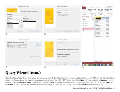 Intro To Microsoft Access