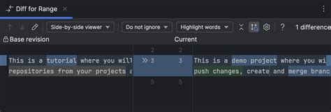Tutorial Getting Started With Git In Datagrip Datagrip Documentation