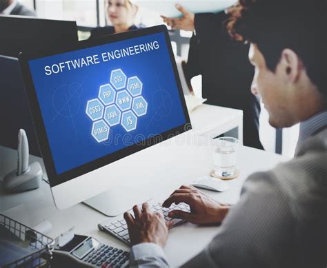 Computer Programming It Codes Development Concept Stock Image Image Of Engineering Campus