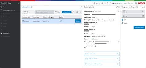 Manage Subscriptions Bosch Iot Device Management Will Be Discontinued By Mid 2024
