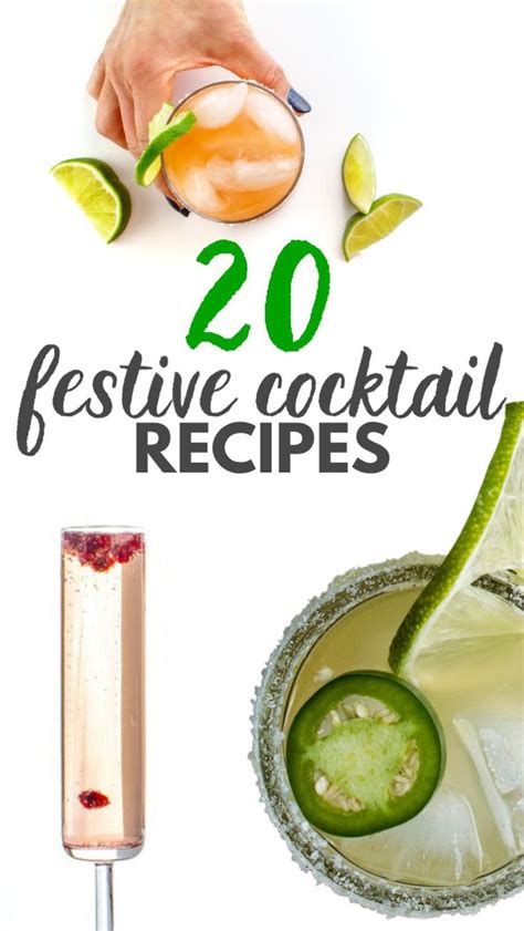 20 Festive Cocktail Recipes