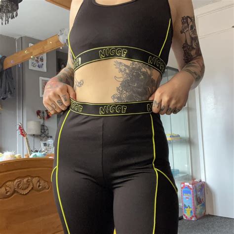 Nicce Fitness Workout Set These Are Too Big For Me Depop