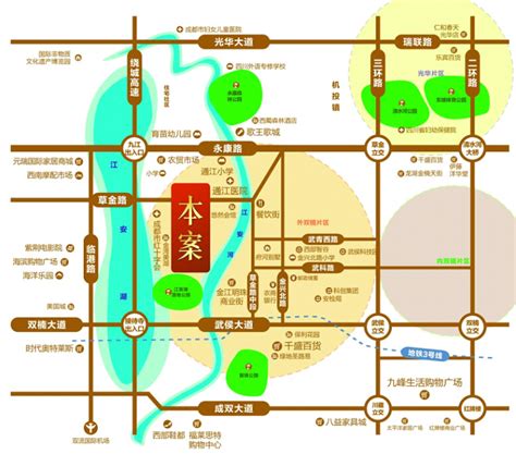 成都市双流区华府板块 双流华府板块商业规划 双流华府板块规划20 大山谷图库