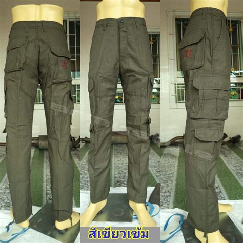 กางเกงทหารขายาว รุ้นรถถัง สีพื้น กางเกงกระเป๋นข้าง Fofi1lbsvb6u98k6bfx8j710x5mi Thaipick