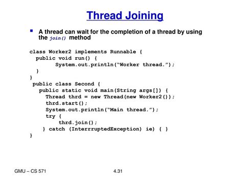 ppt cs 471 lecture 4 programming with posix threads and java