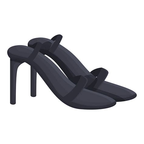 Dance High Heels Shoes Icon Cartoon Vector Fashion Female 23111000