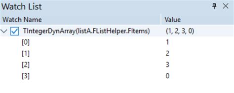 Creating Sub Nodes With Debugger Visualizer Delphi Ide And Apis Delphi Praxis En