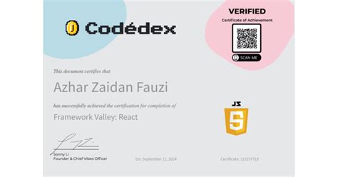 Azhar Zaidan Fauzi On Linkedin Framework Valley React • Azhar Zaidan Fauzi • Codédex