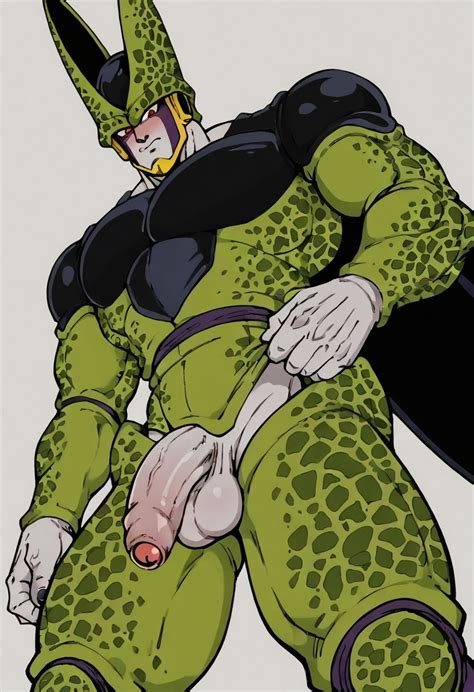 Rule 34 Bara Bio Android Dragon Ball Cell Dragon Ball Dragon Ball Dragon Ball Z Male Male