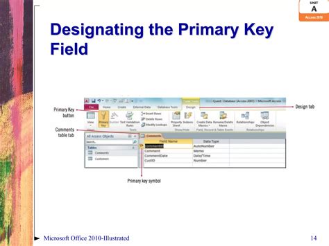Access 2010 Unit A Ppt Pdf