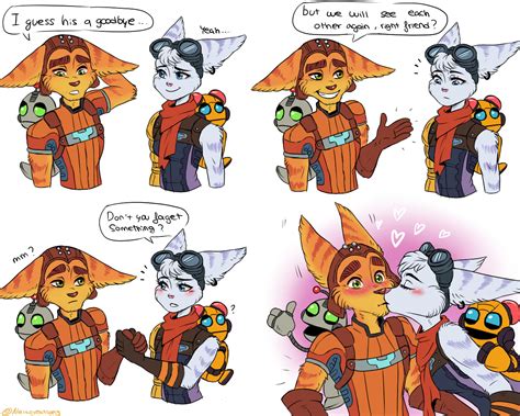 Ratchet And Clank Ratchet Kiss