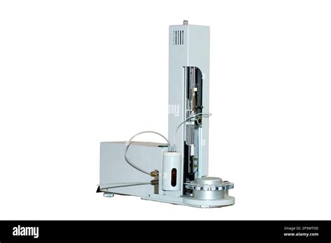 Equipment For Testing Samples In The Environmental Laboratory Isolated On A White Background