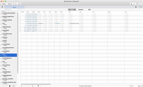 Ios View Apple Keychain Contents Stack Overflow