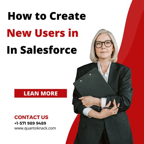 How To Create New Users In Salesforce Quantoknack Training