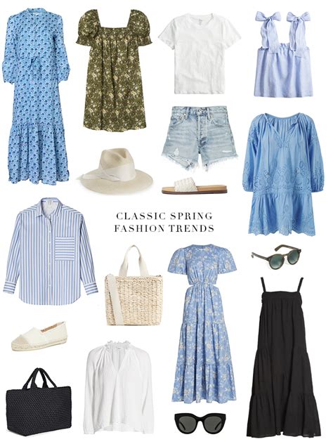 Classic Spring Fashion Trends Danielle Moss