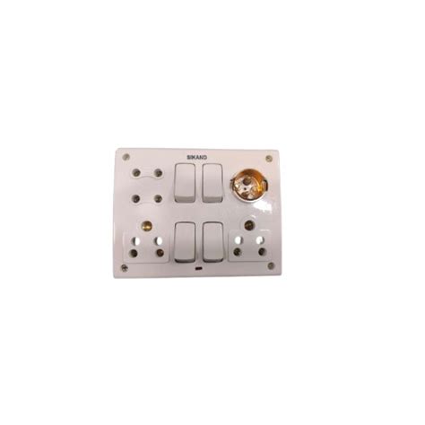 Electrical 3 Socket Switch Board At Best Price In Bhopal Shyam Electric Works