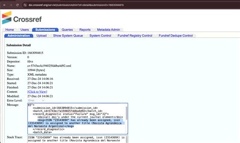Issue Regarding Doi Not Found Content Registration Crossref Community Forum