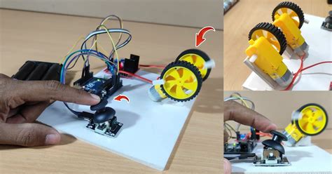 How To Make Joystick Control Robot Dc Motor With Motor Driver Using