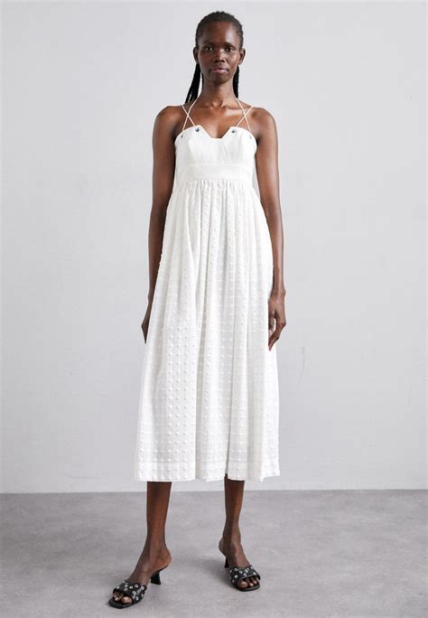 Ramune Piekautaite Dress Freizeitkleid Whiteweiß Zalandoat