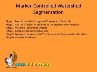 Matlab Feature Extraction Using Segmentation And Edge Detection Pptx