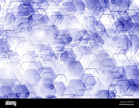 Background In PCB Layout Style Stock Vector Image Art Alamy