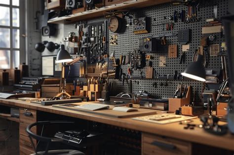 Premium Photo Take A Closer Look At The Workspace Of An Editor W Generative Ai