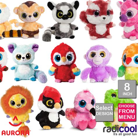 Aurora YOOHOO AND FRIENDS 8 INCH PLUSH Cuddly Soft Toys Childrens Teddy ...