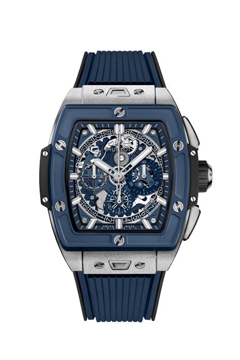 Spirit Of Big Bang Titanium Blue Ceramic 42 Mm Hublot
