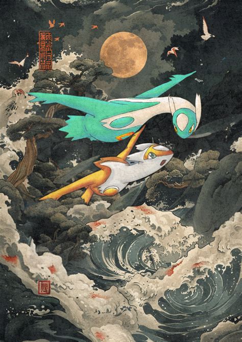 Pokemon Latias Latios Wallpaper