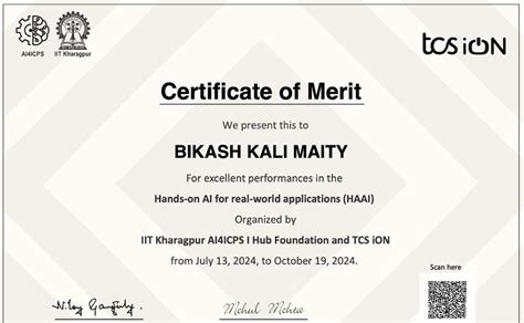 I Am Thrilled To Share That I Had The Privilege Of Attending The Certificate Of Merit Com