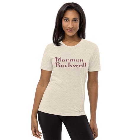 Mormon Rockwell The Ben Steele Original T Shirt Double Sided Tri Blend