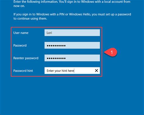 Windows Account
