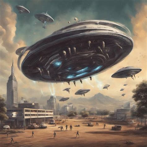 Aliens Invade Earth By Starlocks90 On Deviantart