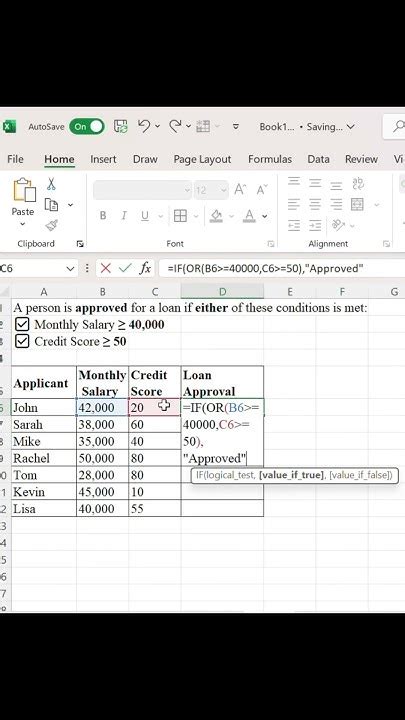 How To Use Or Function In Excel Or Formula In Excel Check Multiple Conditions Shorts Excel