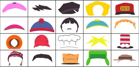 South Park Hats And Hair Quiz By Matthijsbp